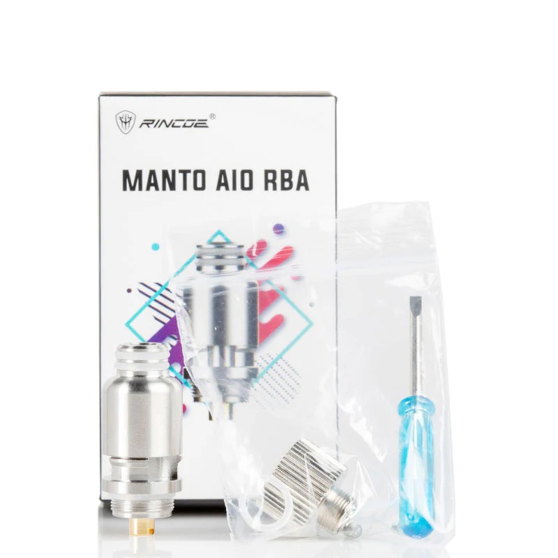Rincoe Manto AIO RBA Coil (1pc/pack) | Vapesourcing
