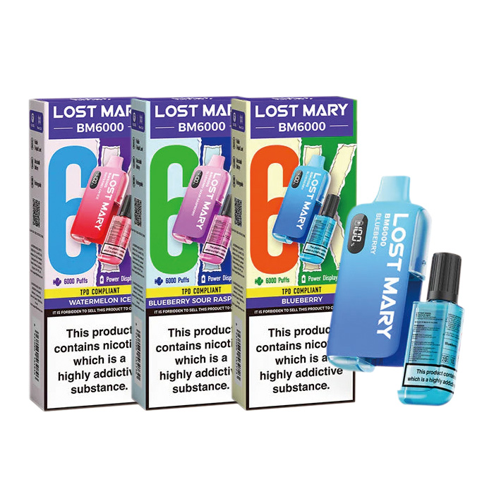 Lost Mary BM6000 Reusable Vape (5pcs/pack) | Vapesourcing