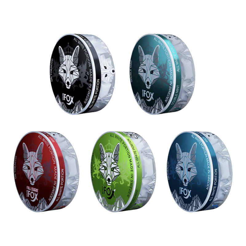 White Fox Nicotine Pouches (20 pouches/box) | Vapesourcing