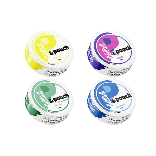 Puff & Pouch Nicotine Pouches (20 pouches/box) | Vapesourcing