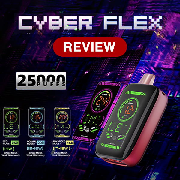 Vabeen Cyber Flex 25000 Vape Review UK | Vapesourcing