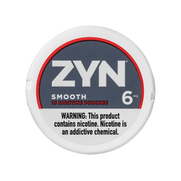 Smooth ZYN Nicotine Pouches (15 pouches/box) 6mg Cheap Sale | Vapesourcing