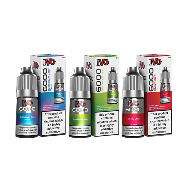 IVG 6000 Nicotine Salt E-liquid 10ml | Vapesourcing