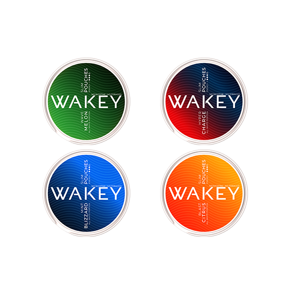 Wakey Medium Energy Caffeine Pouches (20pouches/box) | Vapesourcing