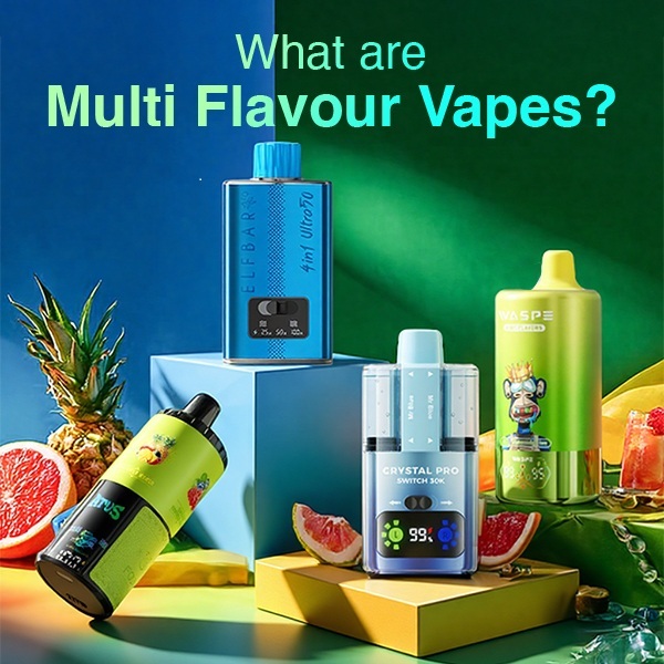 Multi-Flavour Vapes Guide 2026 | 2-in-1 & 4-in-1 Kits UK | Vapesourcing